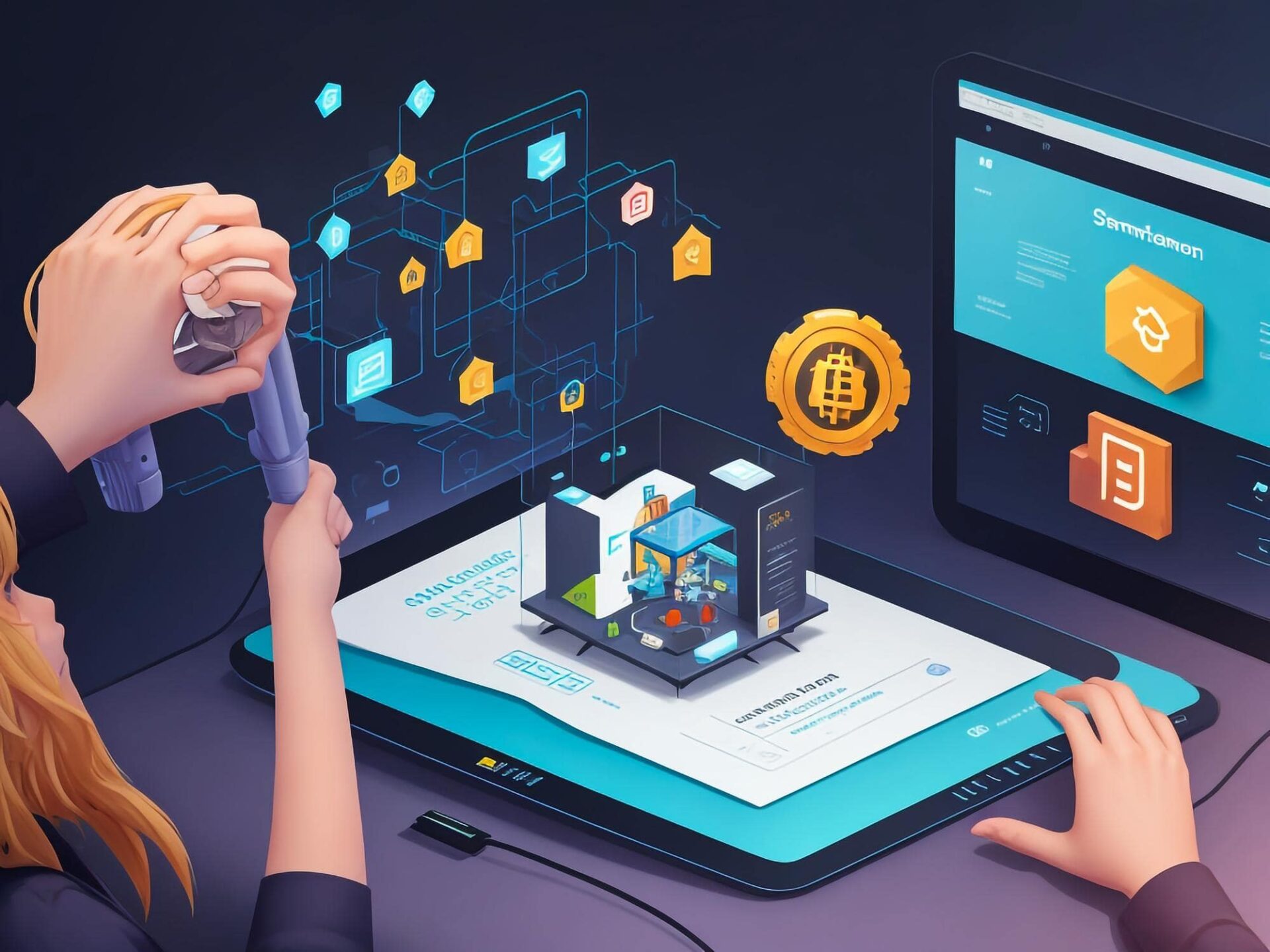 Blockchain technology enhances CX by ensuring transparency, security, and trust through ...